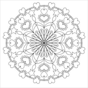 Mandalas de amor - Para-Imprimir.com